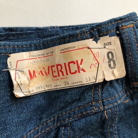 Maverick | Jeans | Vintage Deadstock 7s Maverick High Rise Bell Bottom ...